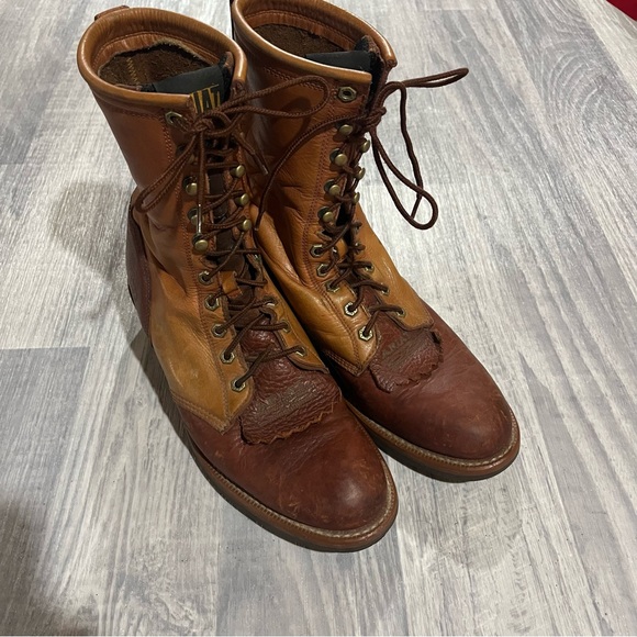 Ariat | Shoes | Ariat Ats Work Boots 5 Mens | Poshmark